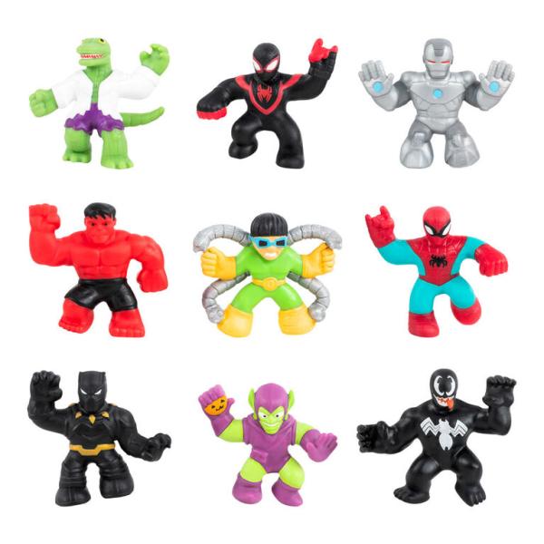 Figuras Marvel Heroes Mini Goo Jit Zu - 4a+ ( Surtido de 7 - Se Venden ...